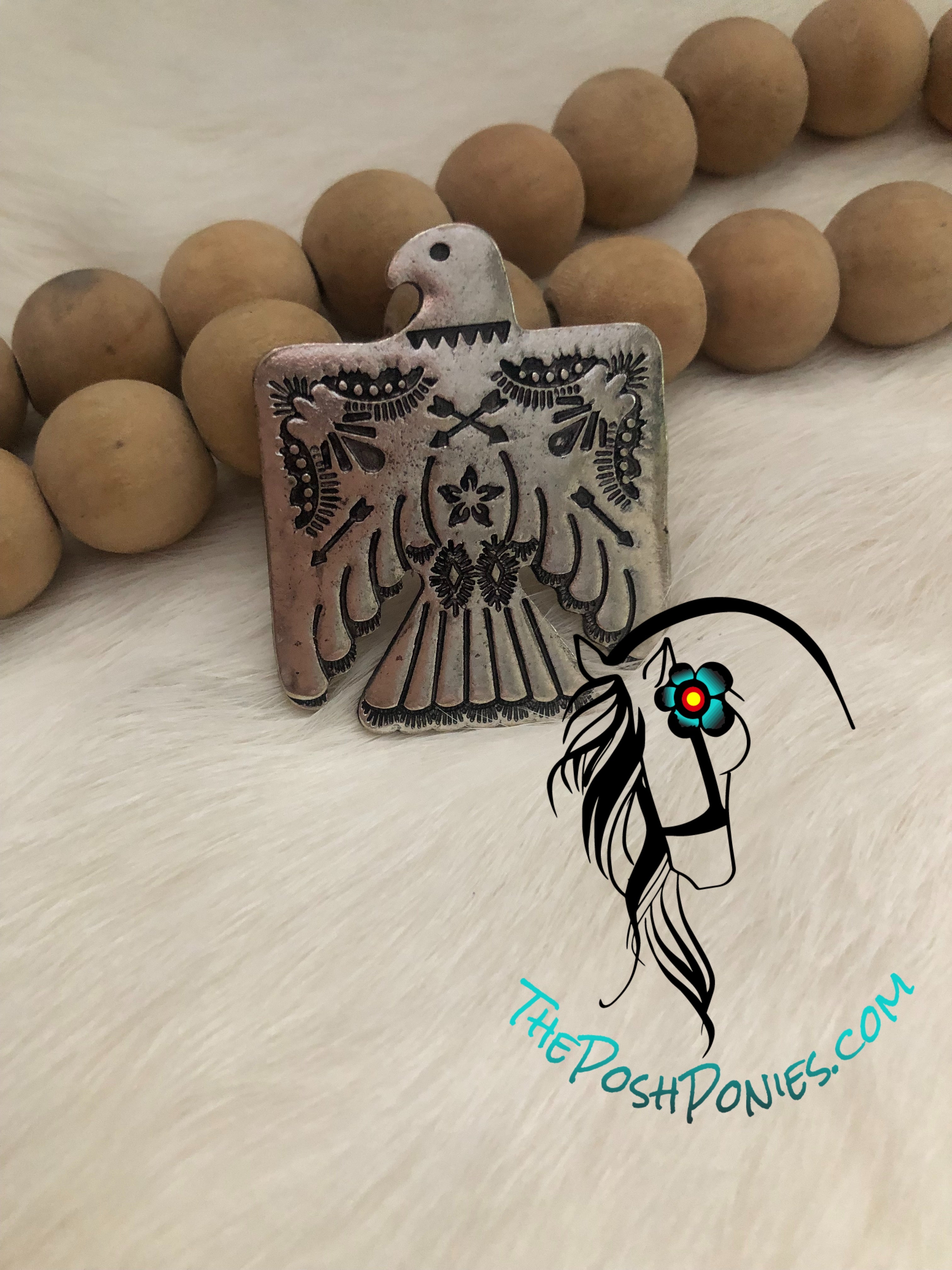 Thunderbird Wild Rag Ring – ThePoshPonies